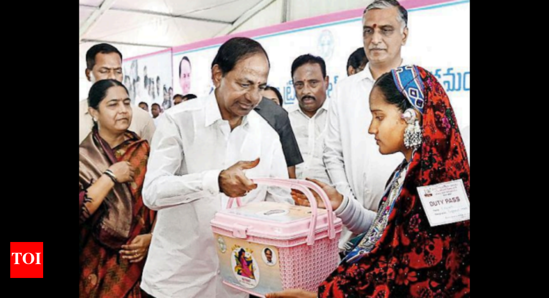 KCR lays stone for 2,000-bed NIMS block, vows infra boost | Hyderabad ...