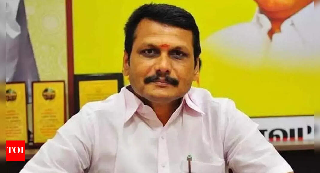Chennai court dismisses Tamil Nadu minister Senthil Balaji's plea for ...