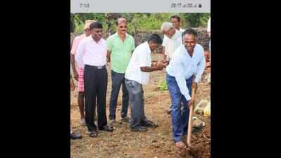 Finally, widening of Karmal Ghat begins | Goa News - Times of India