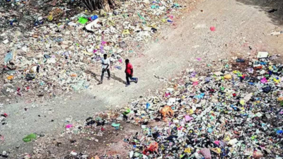 Trash At Andheri Rto Test Track Plot, Locals Raise Stink | Mumbai News ...