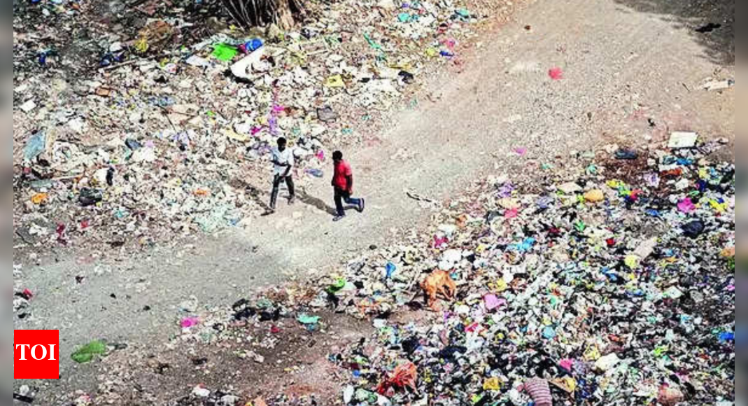 Trash At Andheri Rto Test Track Plot, Locals Raise Stink | Mumbai News ...