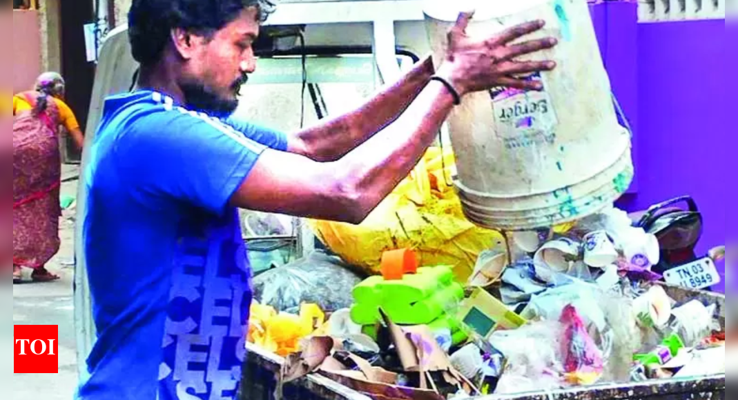 Vi Ka Nagar: North Chennai All For Garbage Collection By Private Agency ...