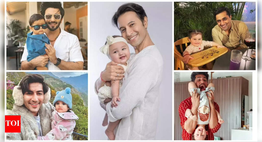 TV’s new daddies share picture-perfect moments with their babies ...