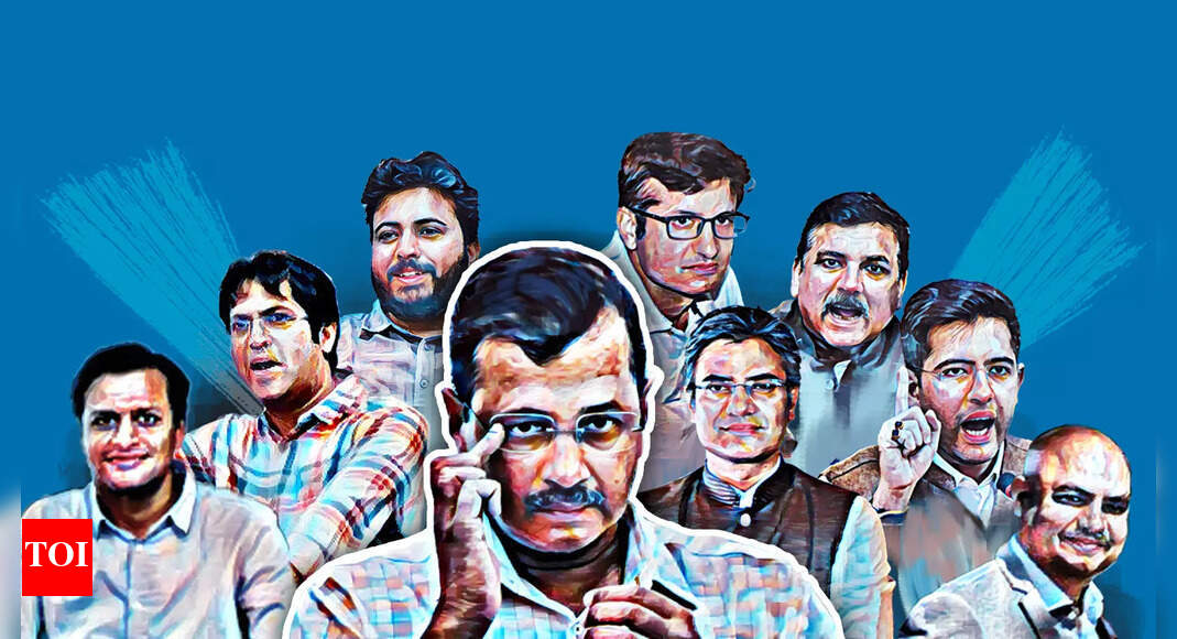 Meet the eight men who Kejriwal trusts to run AAP | India News - Times ...