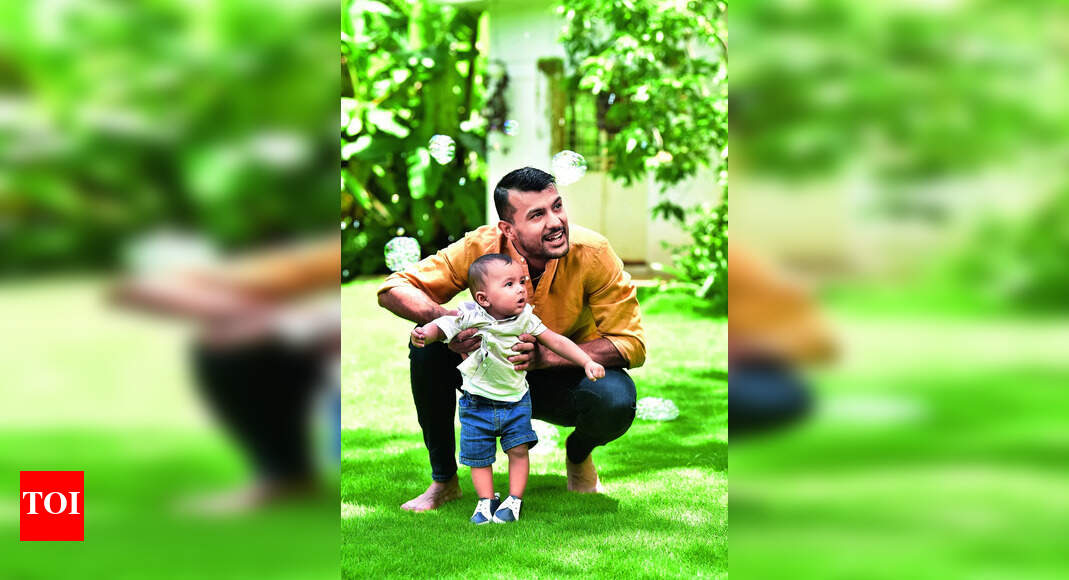 I find great joy in raising my son, Ayaansh, says Mayank Agarwal ...