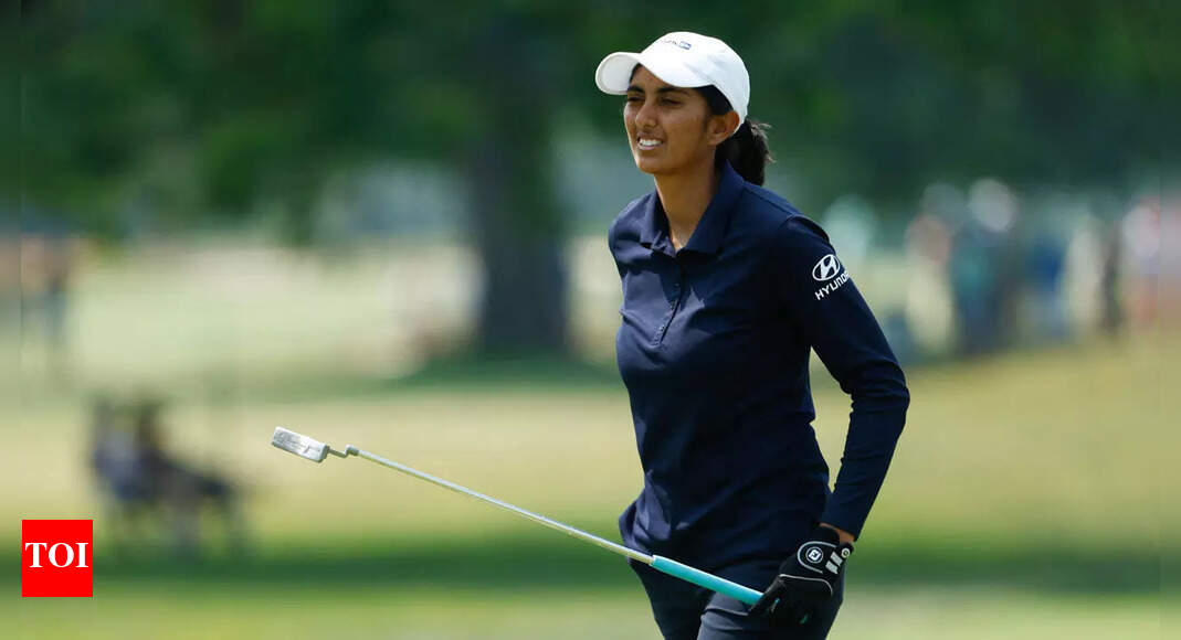 Aditi Ashok shoots 72, remains in hunt for another top-10 finish at ...