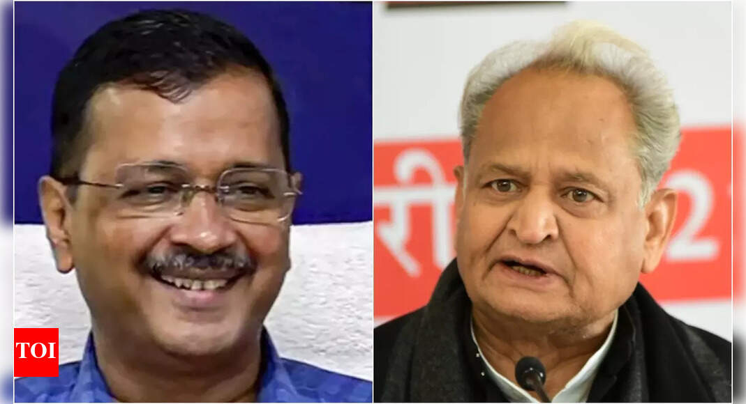 Arvind Kejriwal’s attack on Congress, Ashok Gehlot raises eyebrows amid ...