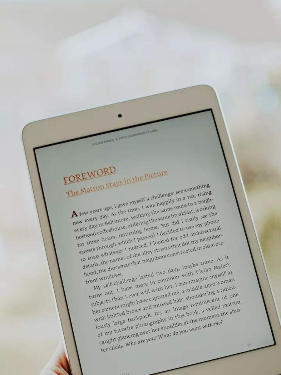 10 simple tips to follow while reading ebooks | Times of India