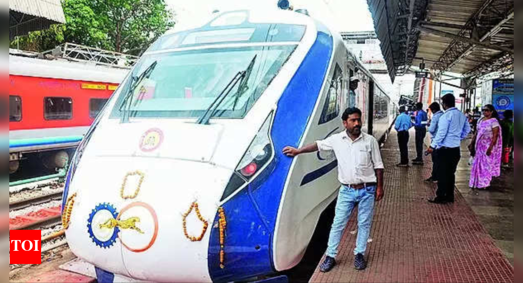 Patna-Ranchi Vande Bharat's second trial run successful | Ranchi News ...