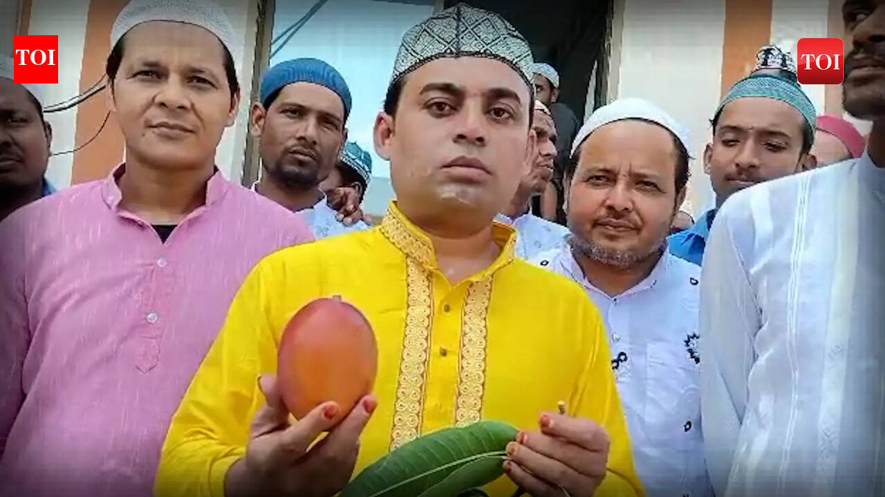 mango: Watch: World's most expensive Japanese mango auction in Birbhum