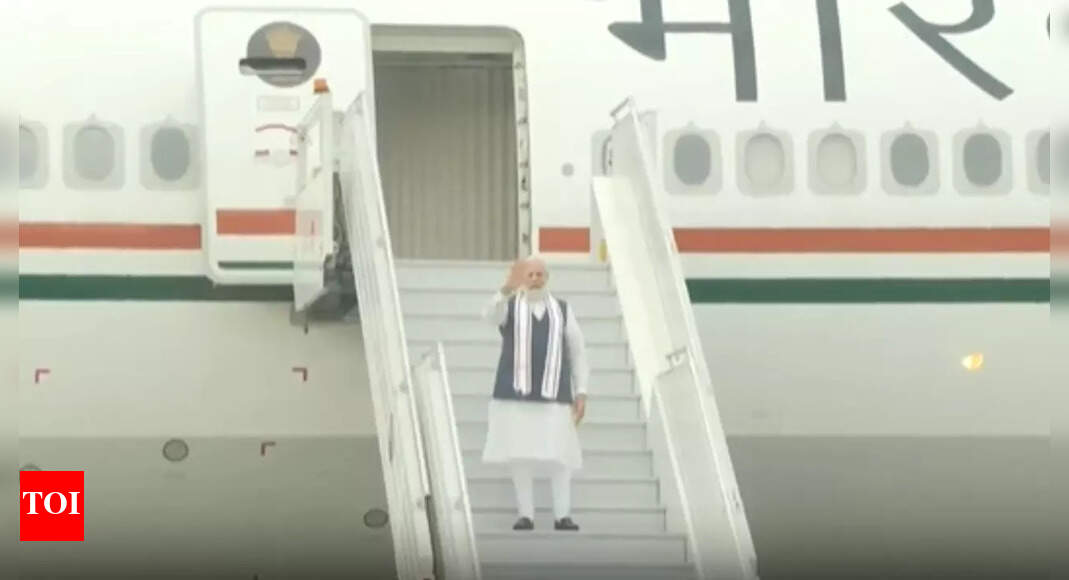 PM Modi leaves for his first State visit to US | India News - Times of ...