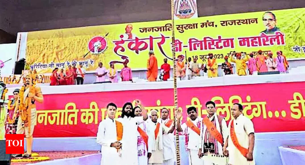 Janjati: Janjati Manch Holds ‘hunkar’ Rally, Seeks Bill To Delist ...