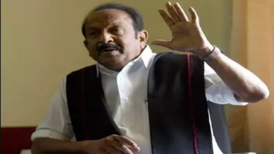 Governor post is alms provided by Union govt: Vaiko | Chennai News ...