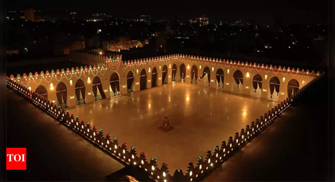 In pix: Magnificent mosque Modi will visit and its India link | India ...