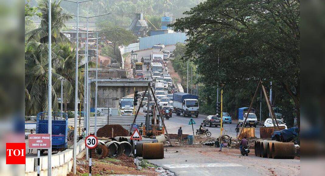 Chimbel flyover to be ready by Oct 2024 | Goa News - Times of India