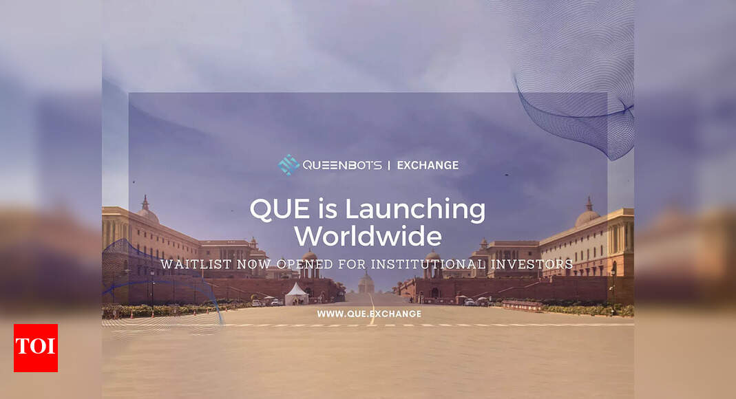Queenbots launches new crypto exchange - QUE - Times of India