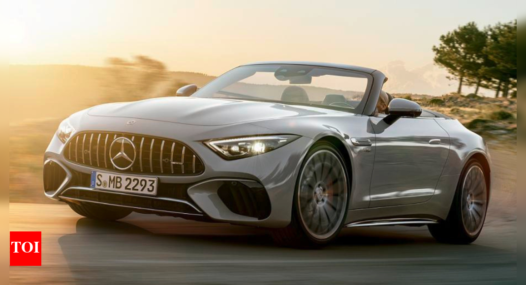 Mercedes-AMG SL 55 Roadster India launch on 22 June: Expected price ...