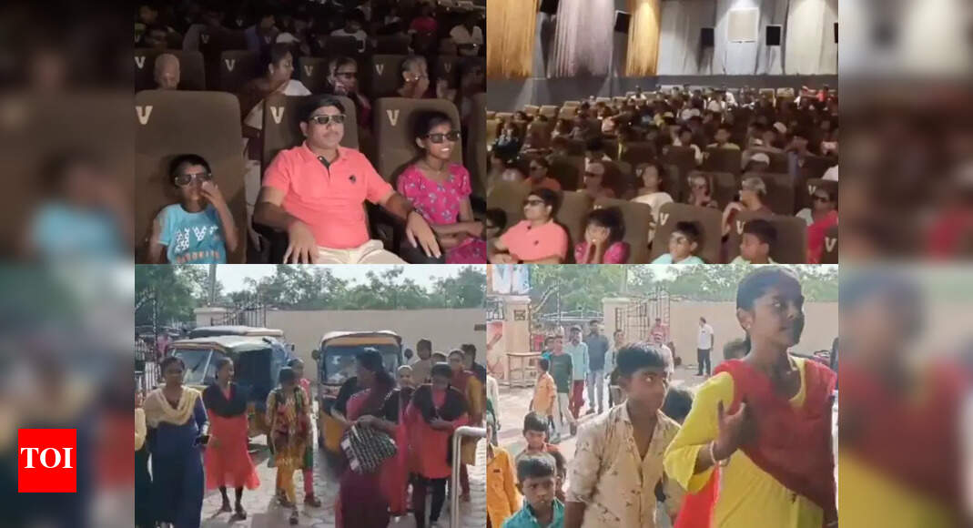 Palnadu district collector Shivashankar organizes special 3D screening ...