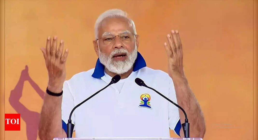 Modi: PM Modi: Yoga — Indian origin but free to the world with no ...