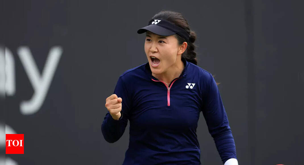 China's Zhu Lin reaches Birmingham quarter-finals | Tennis News - Times ...
