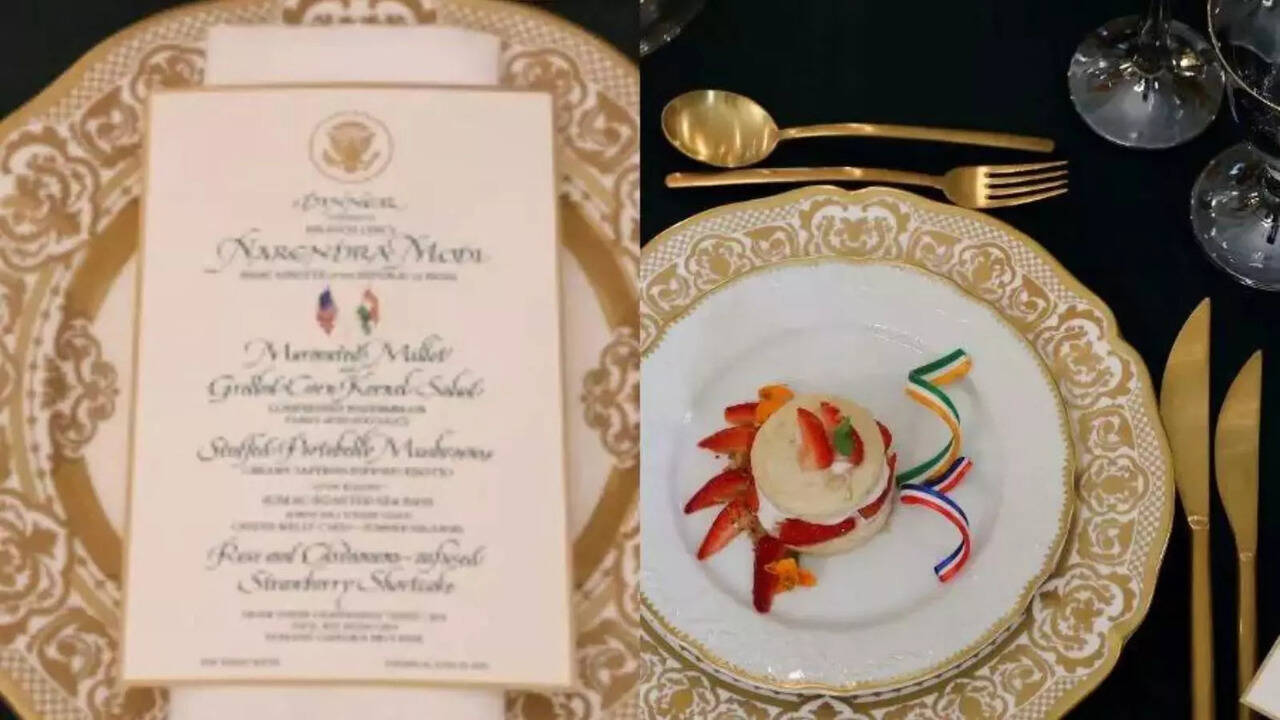PM Modi's US State Dinner Showcases A 'Super Healthy' Vegetarian Spread ...
