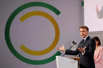 Emmanuel Macron opens climate finance summit with calls for change ...