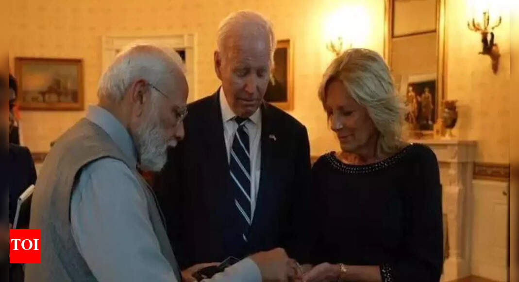 Narendra Modi US Visit 2023: PM Modi's gift to President Biden ...