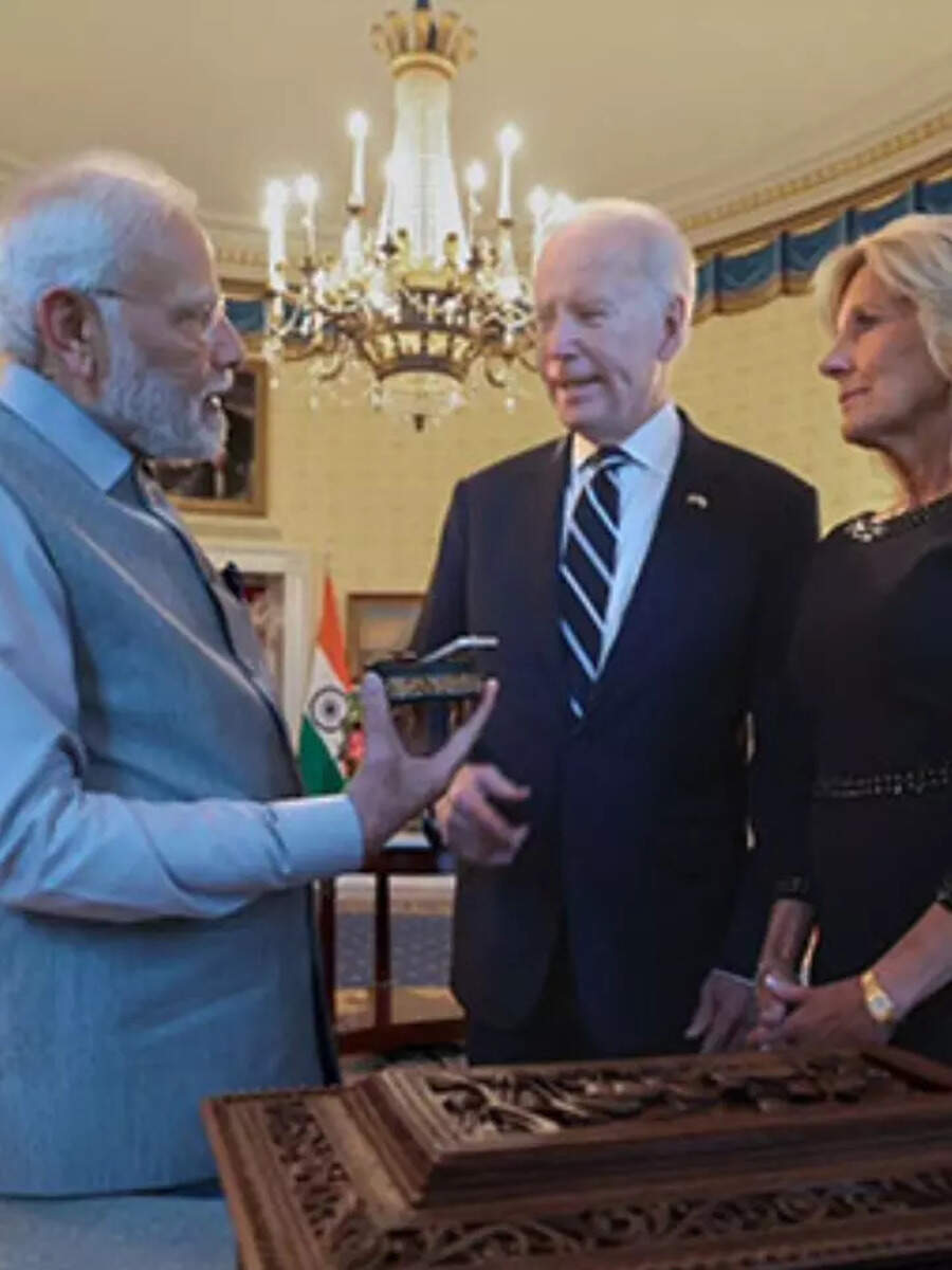 PM Modi in US: Spiritual Significance of Modi’s Gift to Joe Biden ...