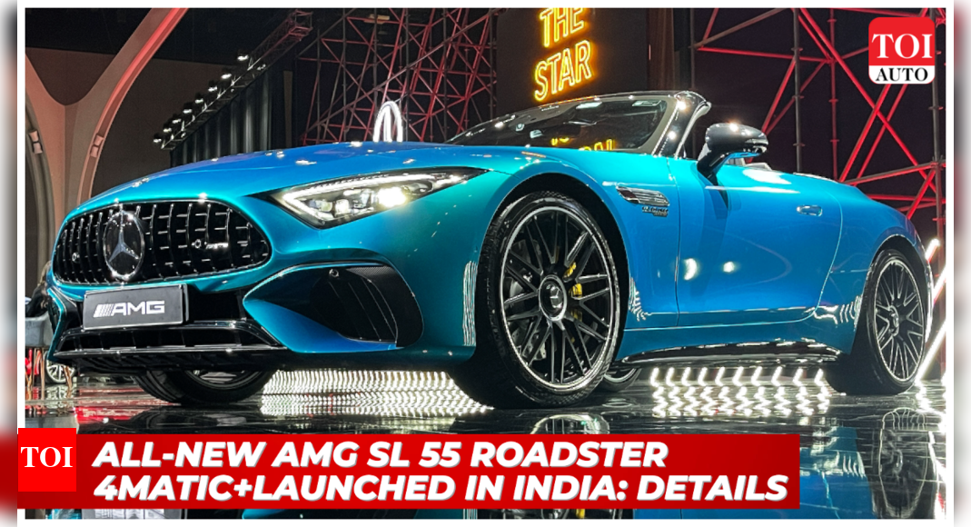 Mercedes Amg Sl 55 Roadster: Mercedes-AMG SL 55 Roadster launched in ...