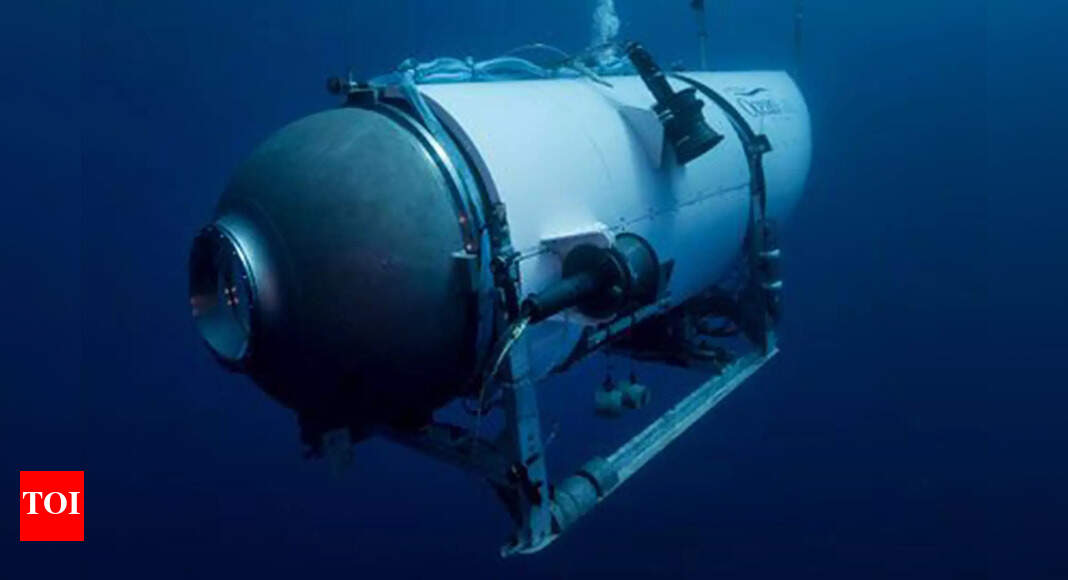 French deepsea diving robot arrives near Titanic wreck - Times of India