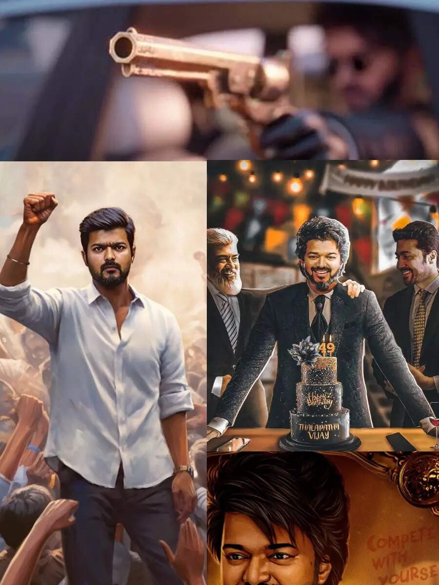 Best fan-made posters of Vijay | Times of India