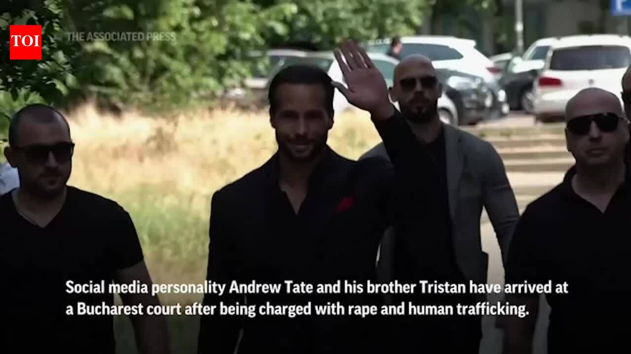 Tate Brothers make Romania court appearance