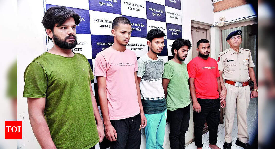 Five Of Jamtara Gang Held For Fleecing Textile Trader | Surat News ...