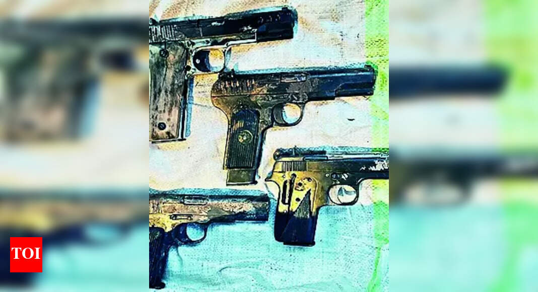 Cross-border Smuggling Bid Thwarted, 4 Pistols Seized | Chandigarh News ...