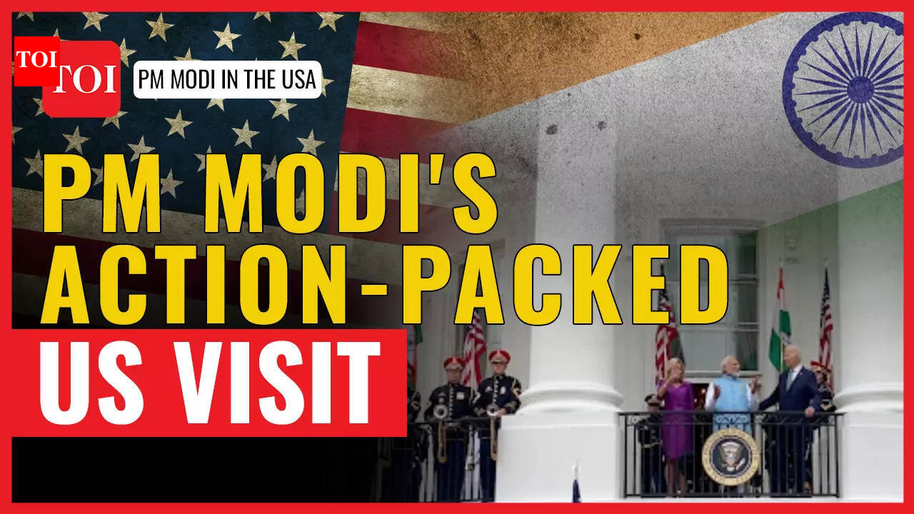 Prime Minister Modi's key engagements during his state visit to the US ...