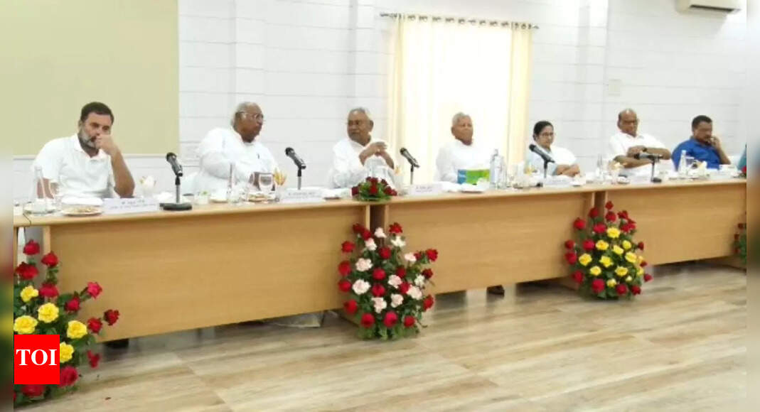 Opposition Party Meeting: Opposition leaders discuss roadmap for 2024 Lok Sabha polls in mega ...