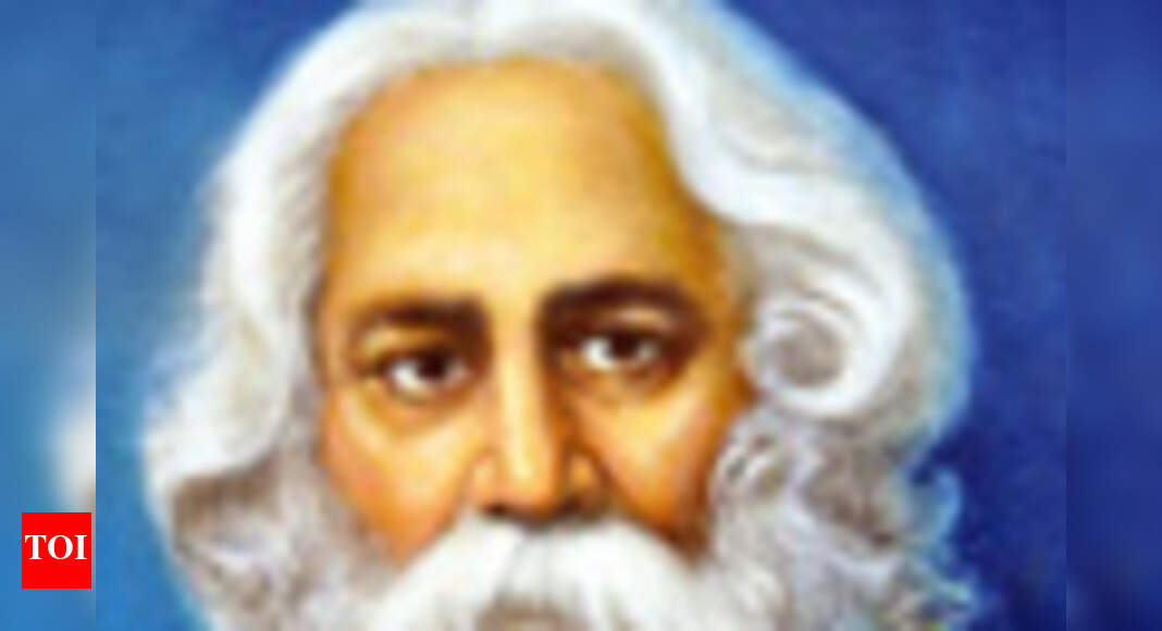 Tagore's rare paintings on world tour - Times of India