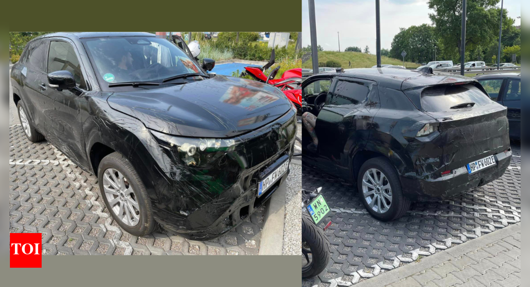 Maruti Suzuki eVX electric SUV spied for the first time: Exterior ...