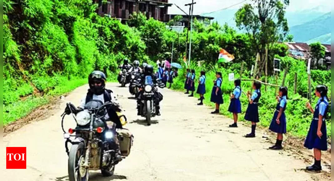 Assam Rifles: Assam Rifles And Motorcyclists Unite For Anti-drug Rally ... Assam Rifles: Assam Rifles And Motorcyclists Unite For Anti-drug Rally ...