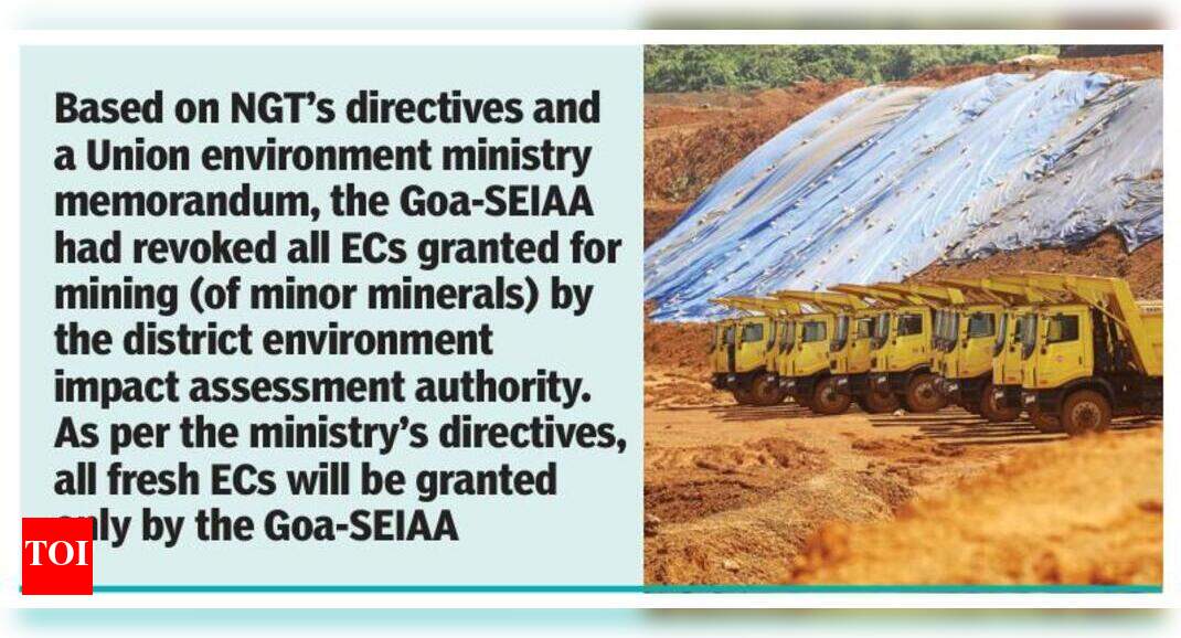 Extraction nods from 2016-18 need new ECs: Green body | Goa News ...