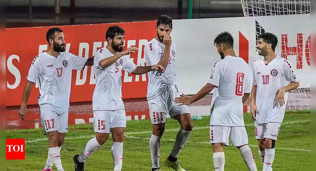 SAFF Championship: Lebanon edge closer to semifinals | Football News ...