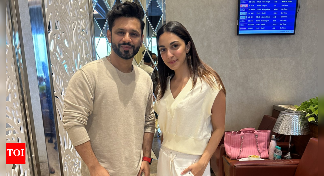 Dad-to-be Rahul Vaidya has a fan moment after meeting Kiara Advani at ...