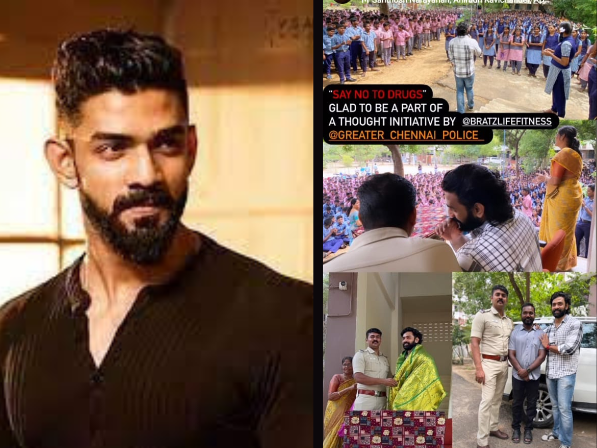 Bharat Raj join hands with Chennai police for 'SAY NO TO DRUGS ...