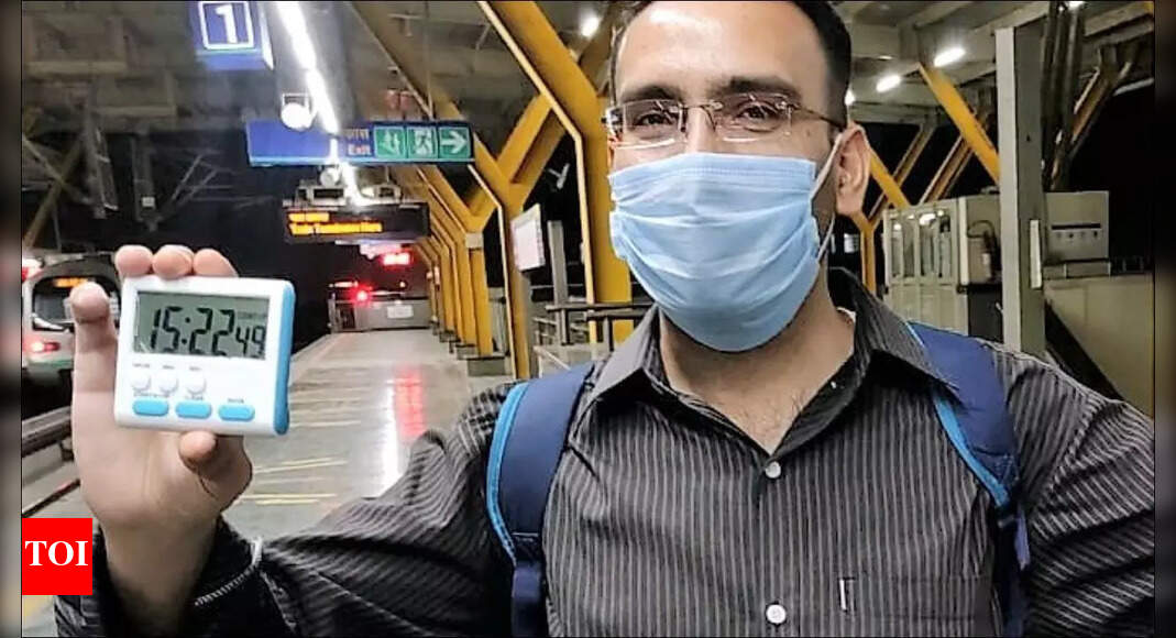 Delhi man sets a Guinness world record for the fastest journey across ...