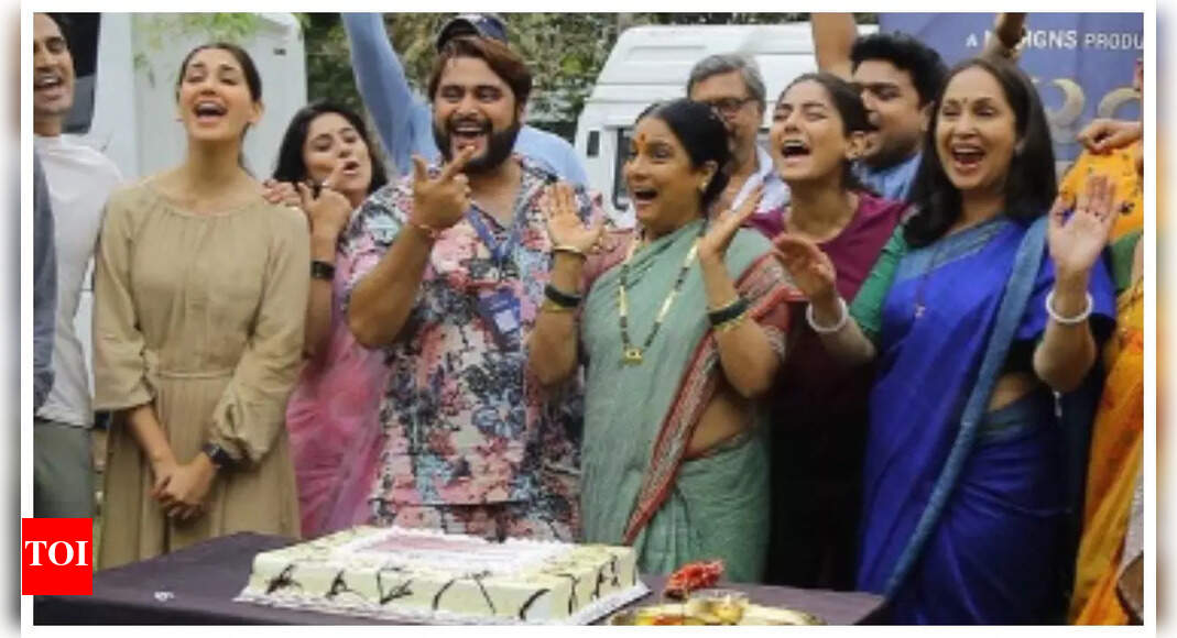 It's a wrap for Nikita Dutta's debut Marathi film 'Gharat Ganpati’; See ...