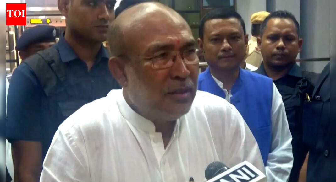 Met HM Amit Shah to take advice regarding normalcy in Manipur: CM N ...