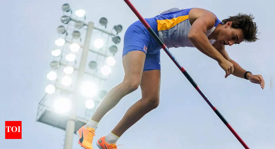 Pole vault star Armand Duplantis relishing competing against 'myself ...