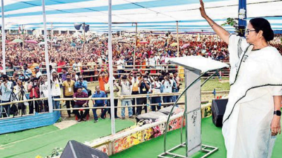 Congress, CPM forming 'unholy alliance' with BJP: West Bengal CM Mamata Banerjee | Kolkata News ...