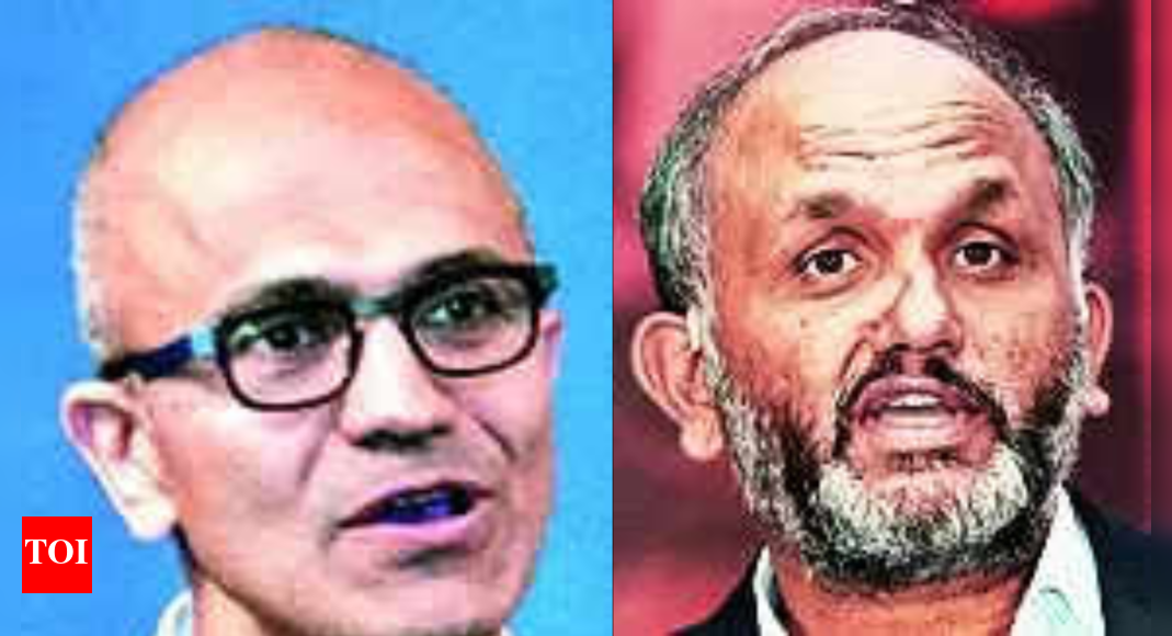 Telangana: Tech titans Microsoft CEO Satya Nadella, Adobe CEO Shantanu ...