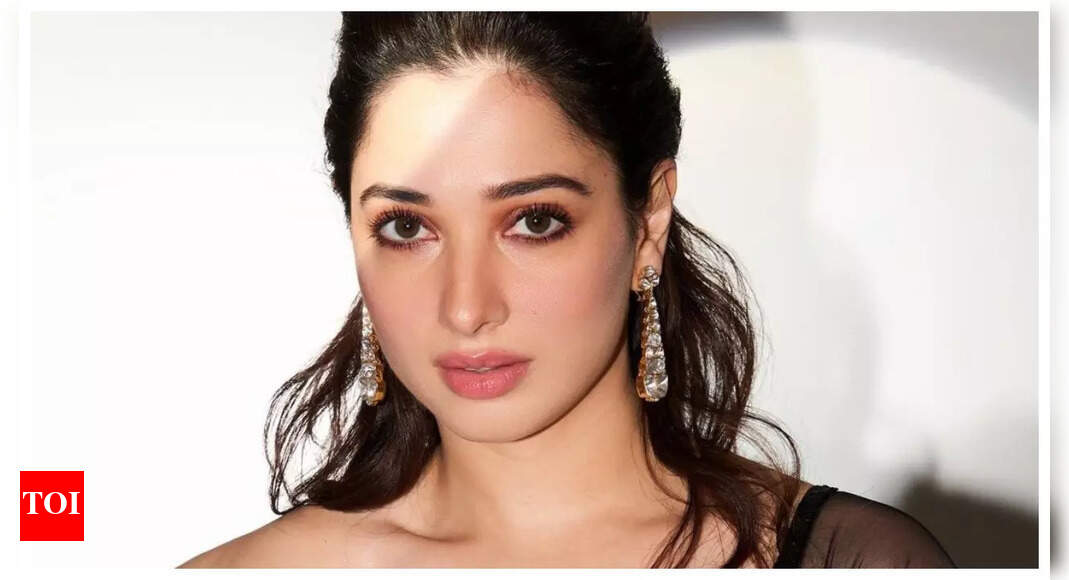 Watch video: Tamannaah Bhatia gets emotional meeting a fan who has tattooed her face on his ...